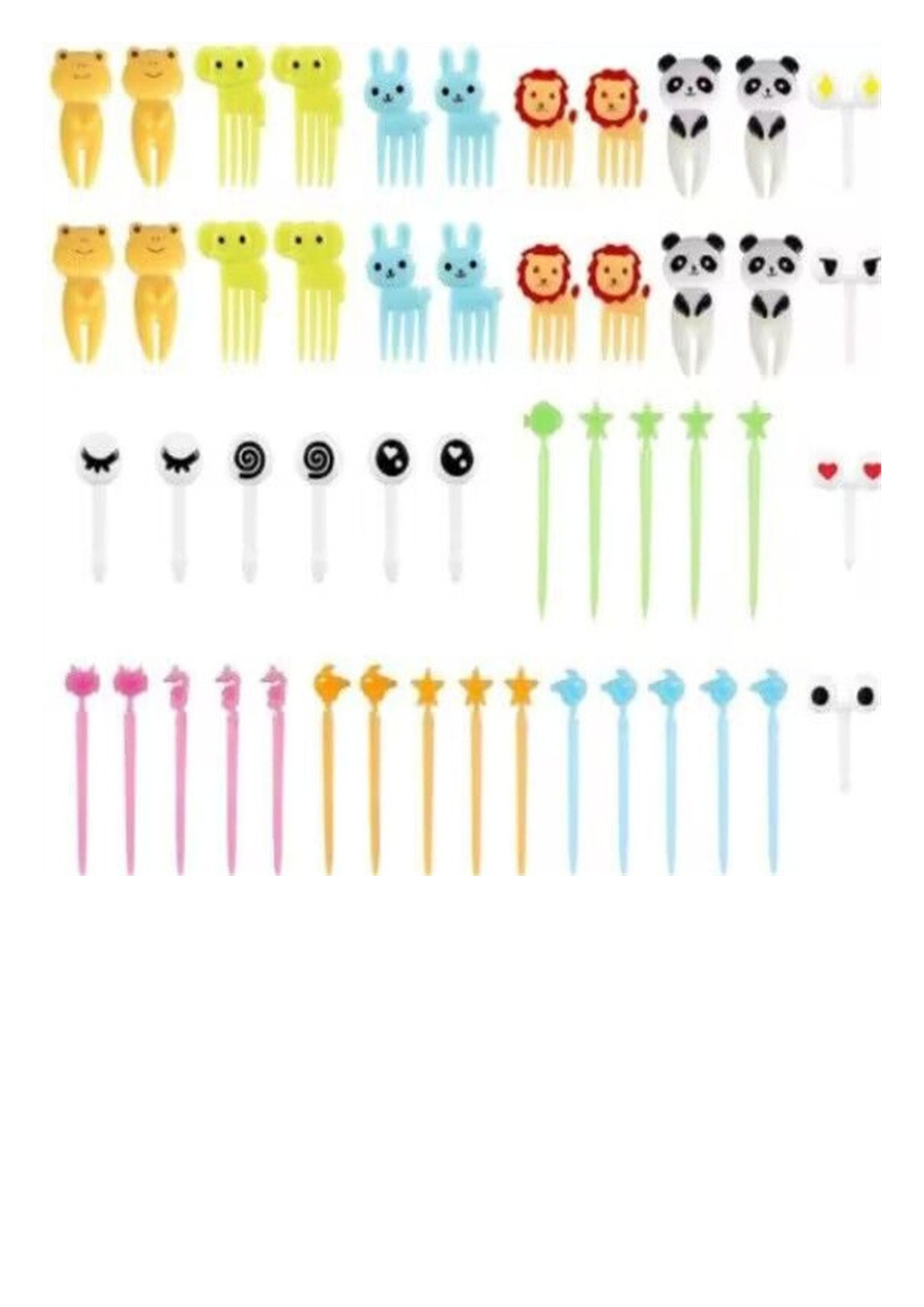 50 Piece food pick set – Byte.EG